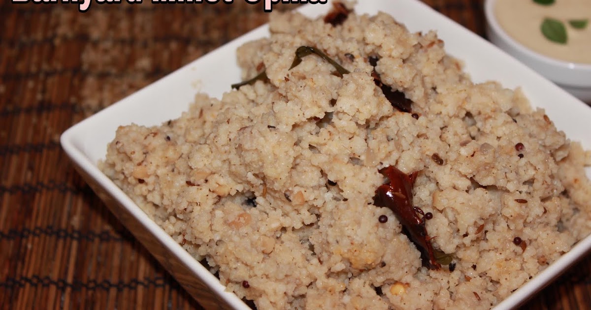KUTHIRAIVALI ARISI UPMA | BARNYARD MILLET UPMA