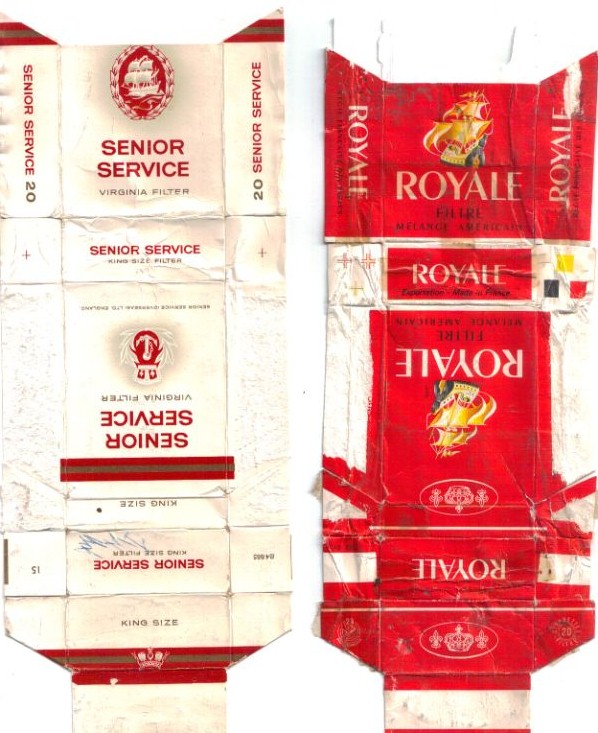 Coleccionismo de Paquetes de Tabaco: EL MAR EN LOS ENVASES DE TABACO - I