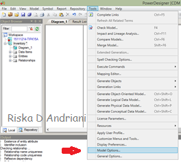 Tutorial Cara Membuat CDM, LDM, PDM dan SQL Database di PowerDesign