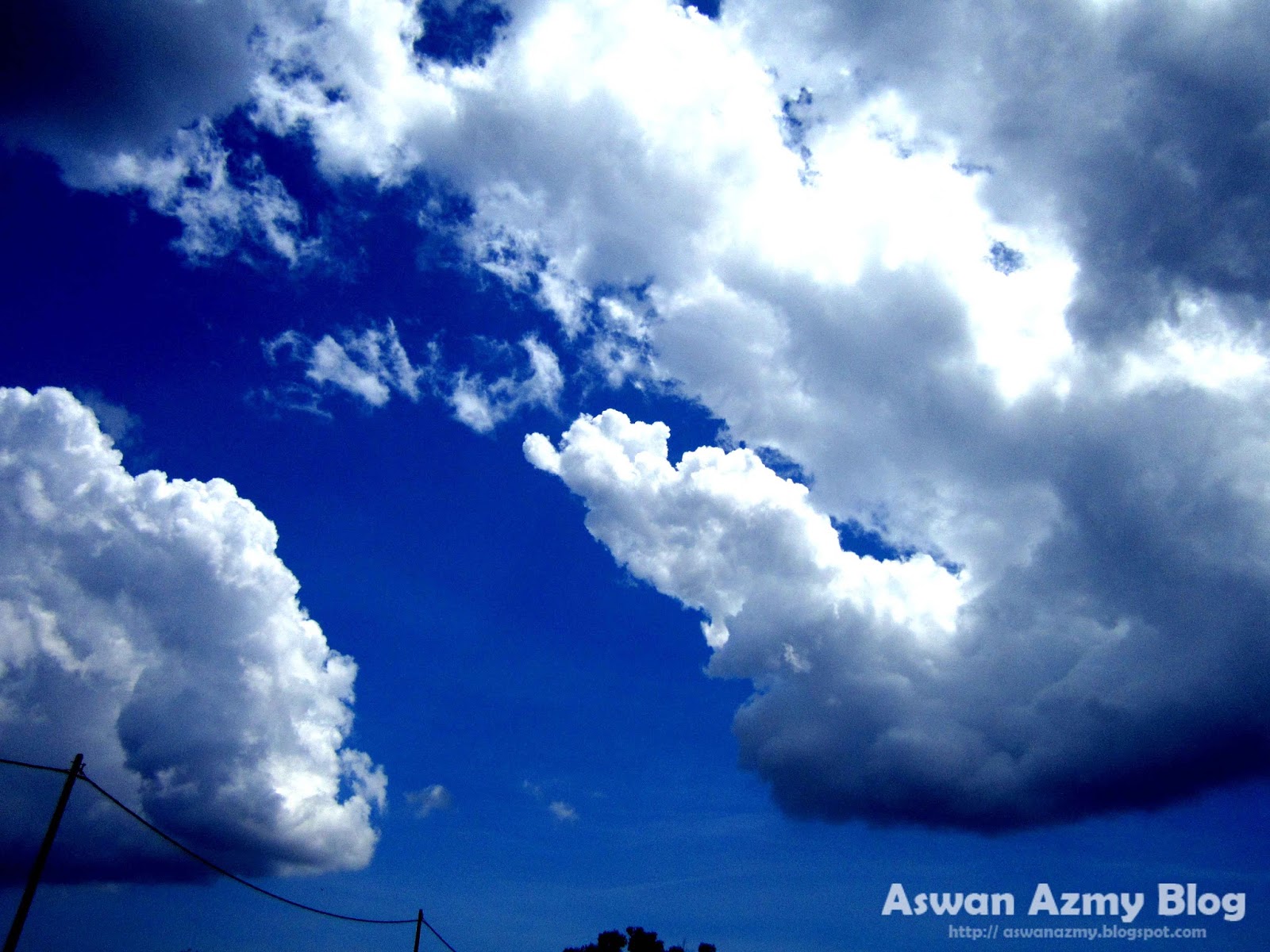 Awan yang menenangkan fikiranKu