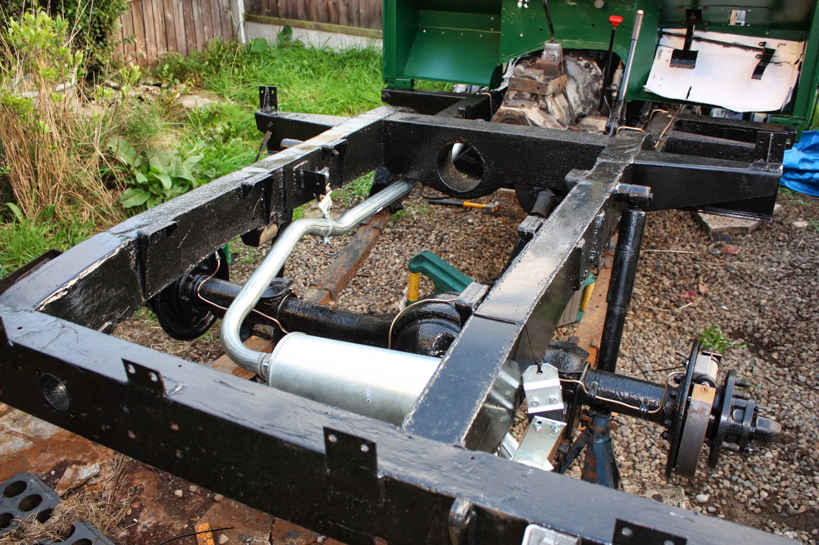 Debbie's Series 2 Land Rover Budget Restoration: Day 47 and Day 48 ...