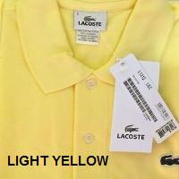 the shopping bug: lacoste classic polo shirts - color chart