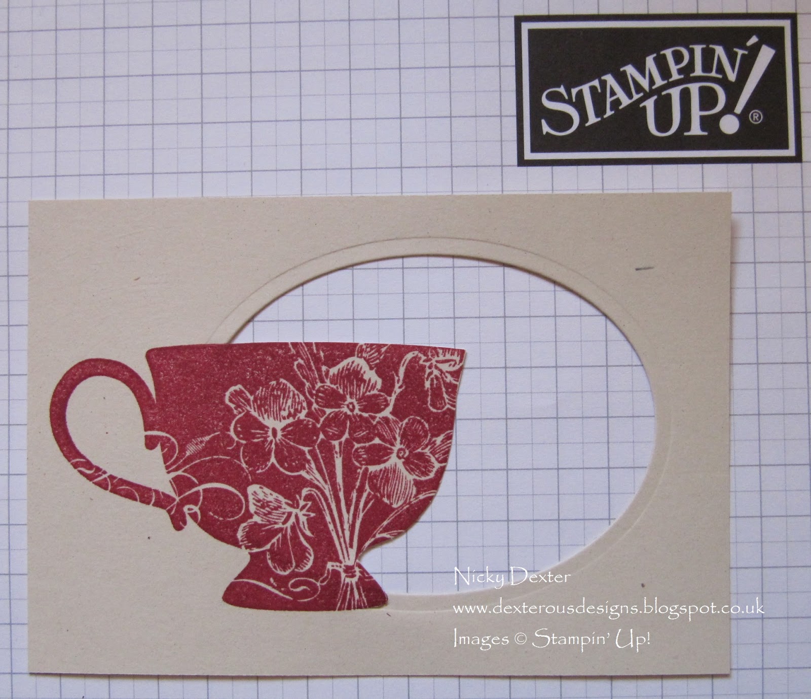 Dexterous Designs: Partial Die Cut with Stampin' Up! Framelits