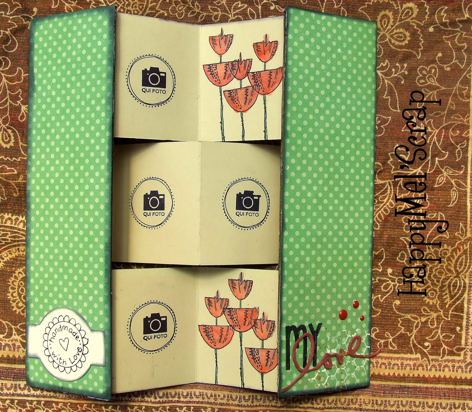 HappyMel'Scrap: Mini album "My love"