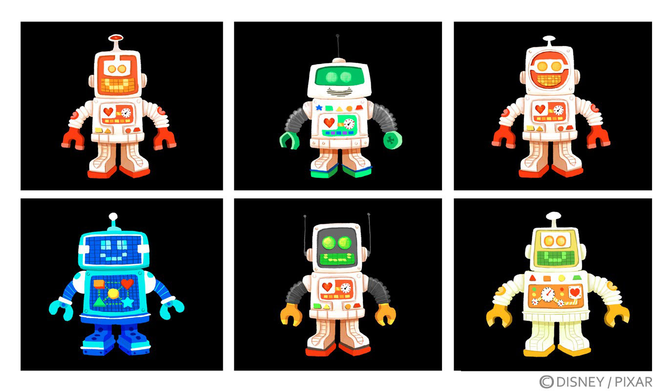 Living Lines Library: Toy Story 3 (2010) - Character Design