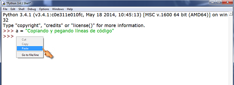 APRENDER A PROGRAMAR CON PYTHON: enero 2016