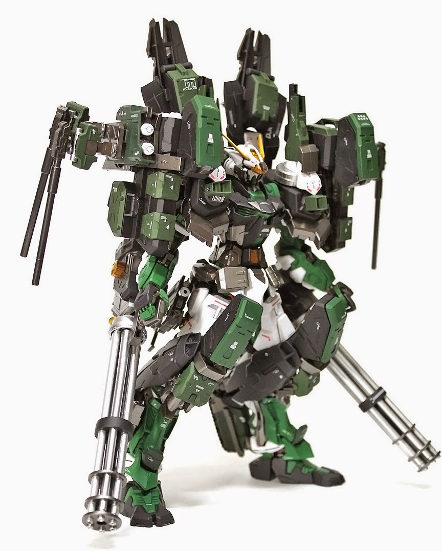Custom Build: 1/100 Gundam Astray Green Frame 2nd Gear