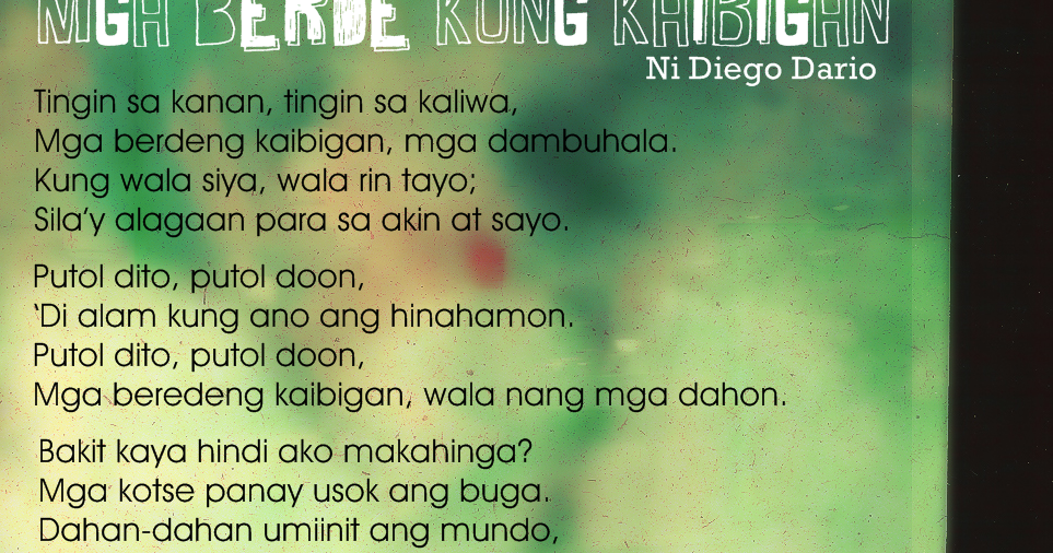 Liham Para Sa Mahal Kong Kaibigan