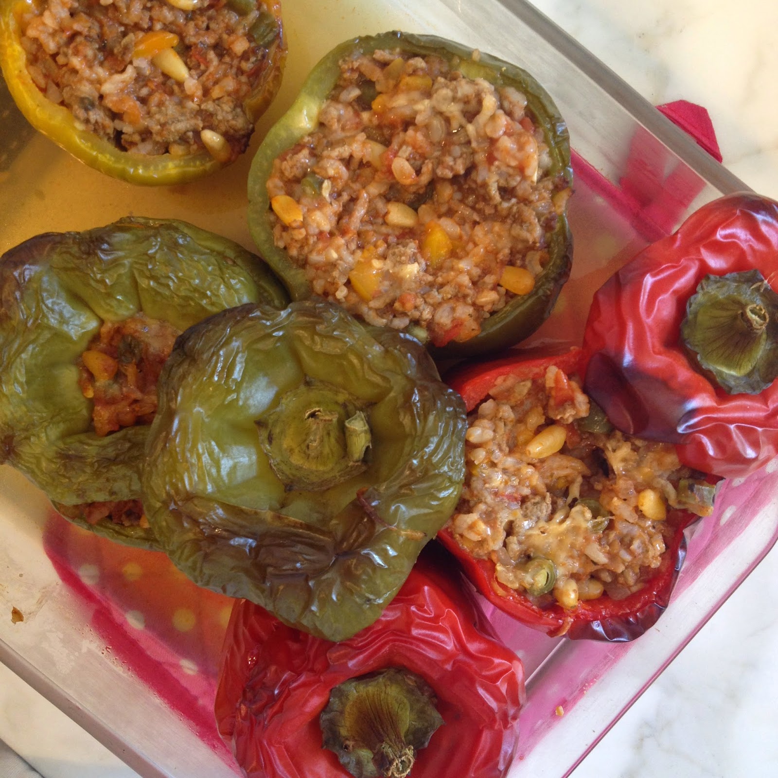 Stuffed Capsicums Recipe - Maddie Loves Food