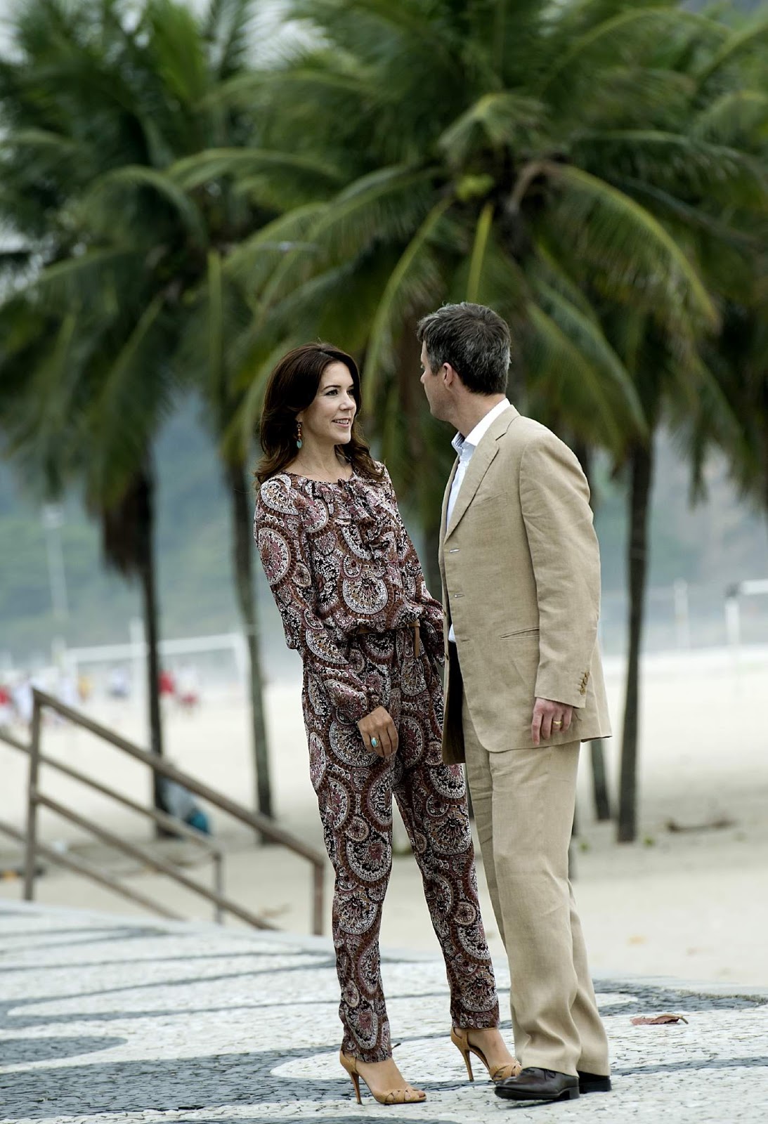 Crown Princess Mary and Crown Prince Frederik visit to Brazil - Day 5