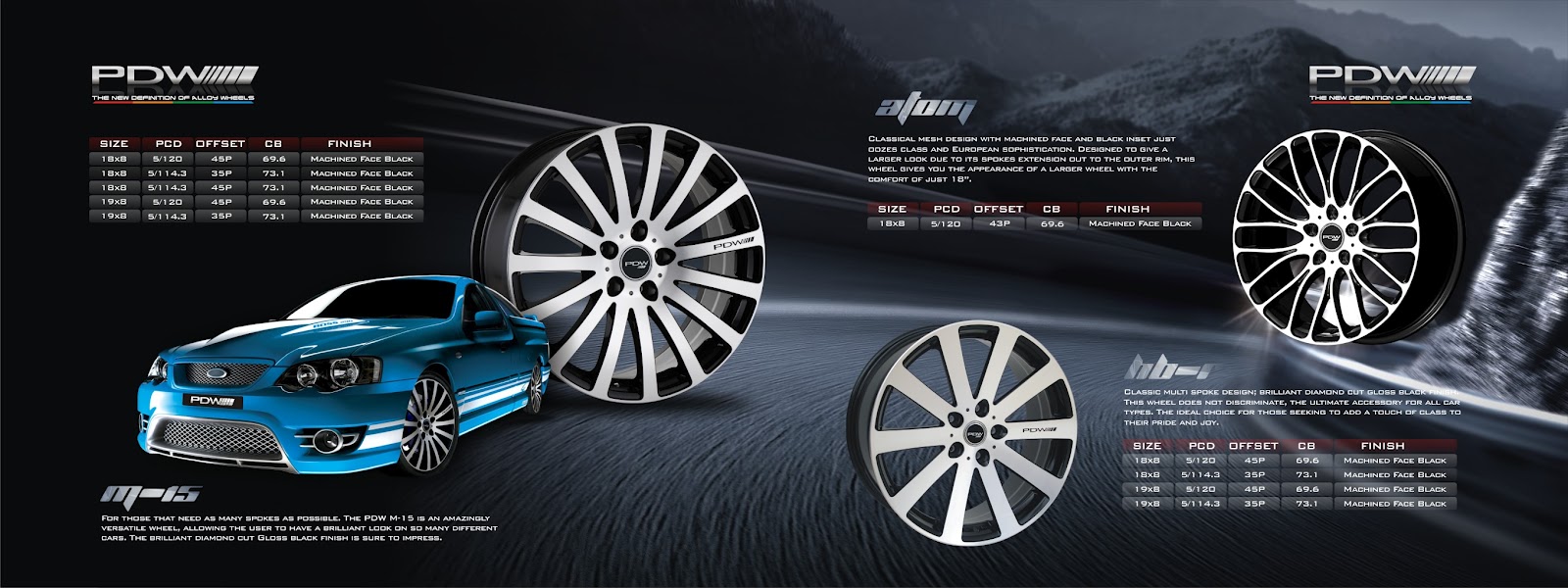 PDW Fan Club: PDW Australia - 2012 Alloy Wheel Brochure