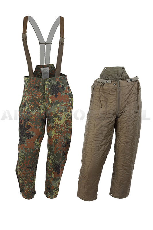 Webbingbabel: German Army Quilted Thermal Trousers Cold Weather liners