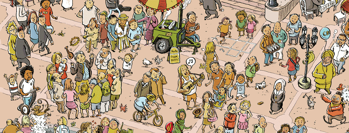 MAMEI's WIMMELBILDER: Wimmelbilder 21-24 Sprachlernspiel für Kinder