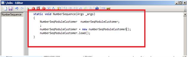 Dynamics: Number Sequence Generation – AX 2012