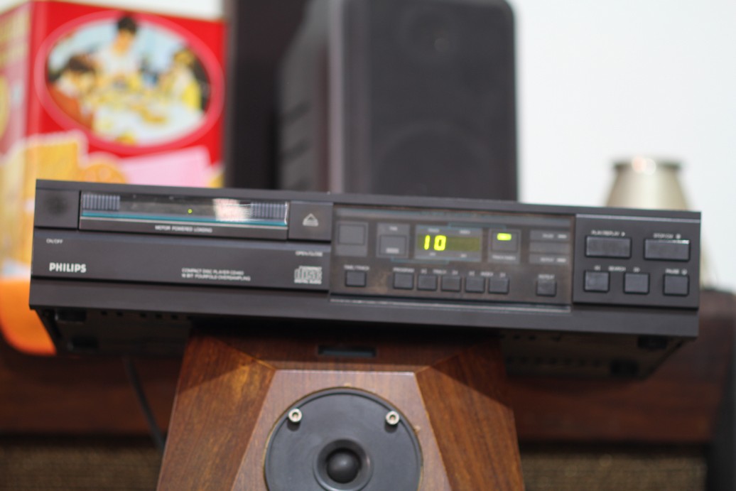 audio2nd: VINTAGE PHILIPS CD-460 (CD PLAYER)...TERJUAL