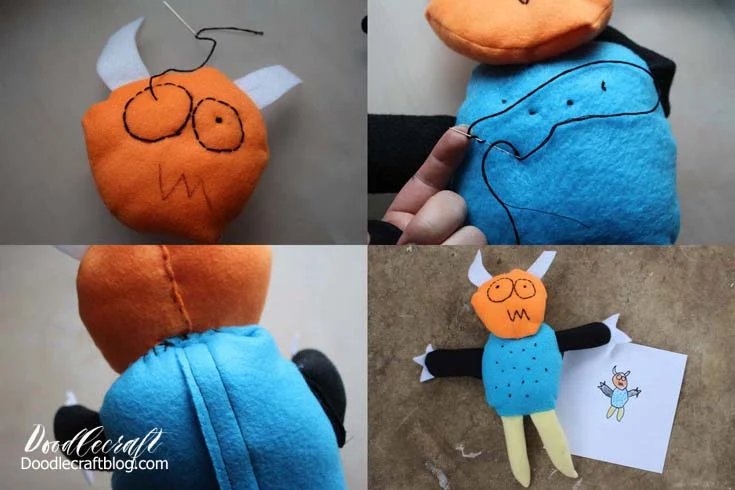 Turn Child's Artwork into a Plush Toy!