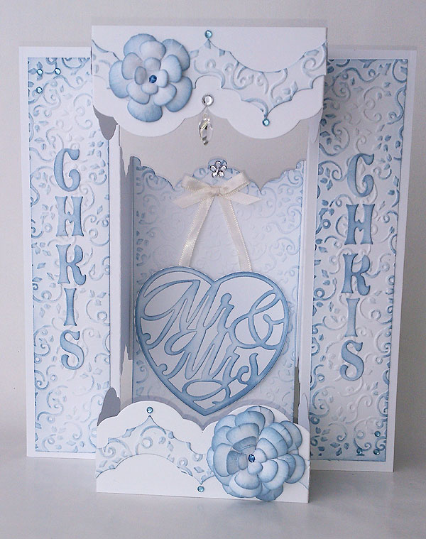 Doda's Creative Wanderings: A Special Wedding card