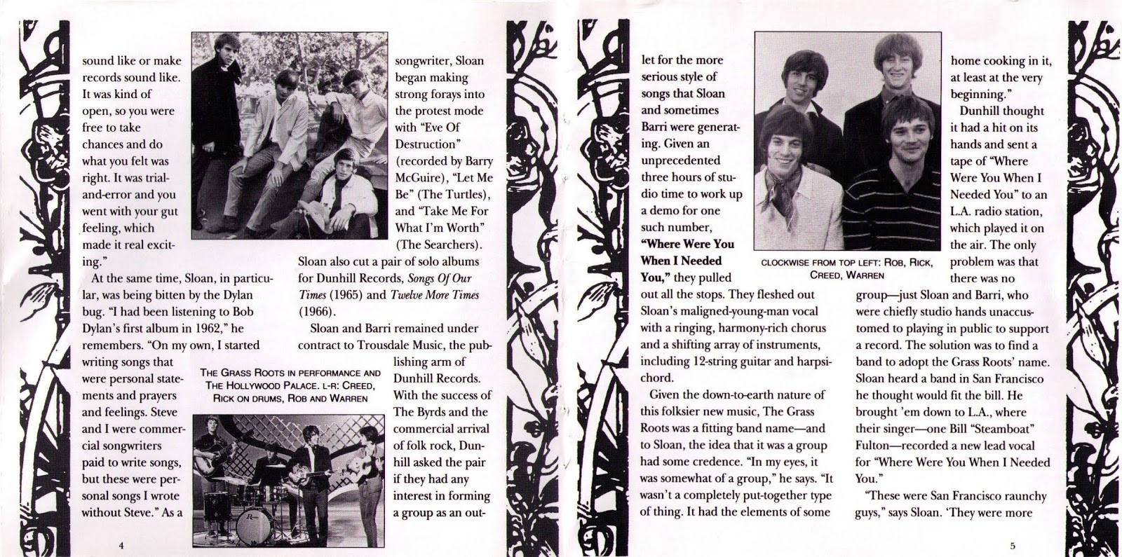 Pop On The Run: '60s-'70s Pop Rock/AM Pop/Sunshine Pop/Folk Rock: The Grass Roots - Anthology ...