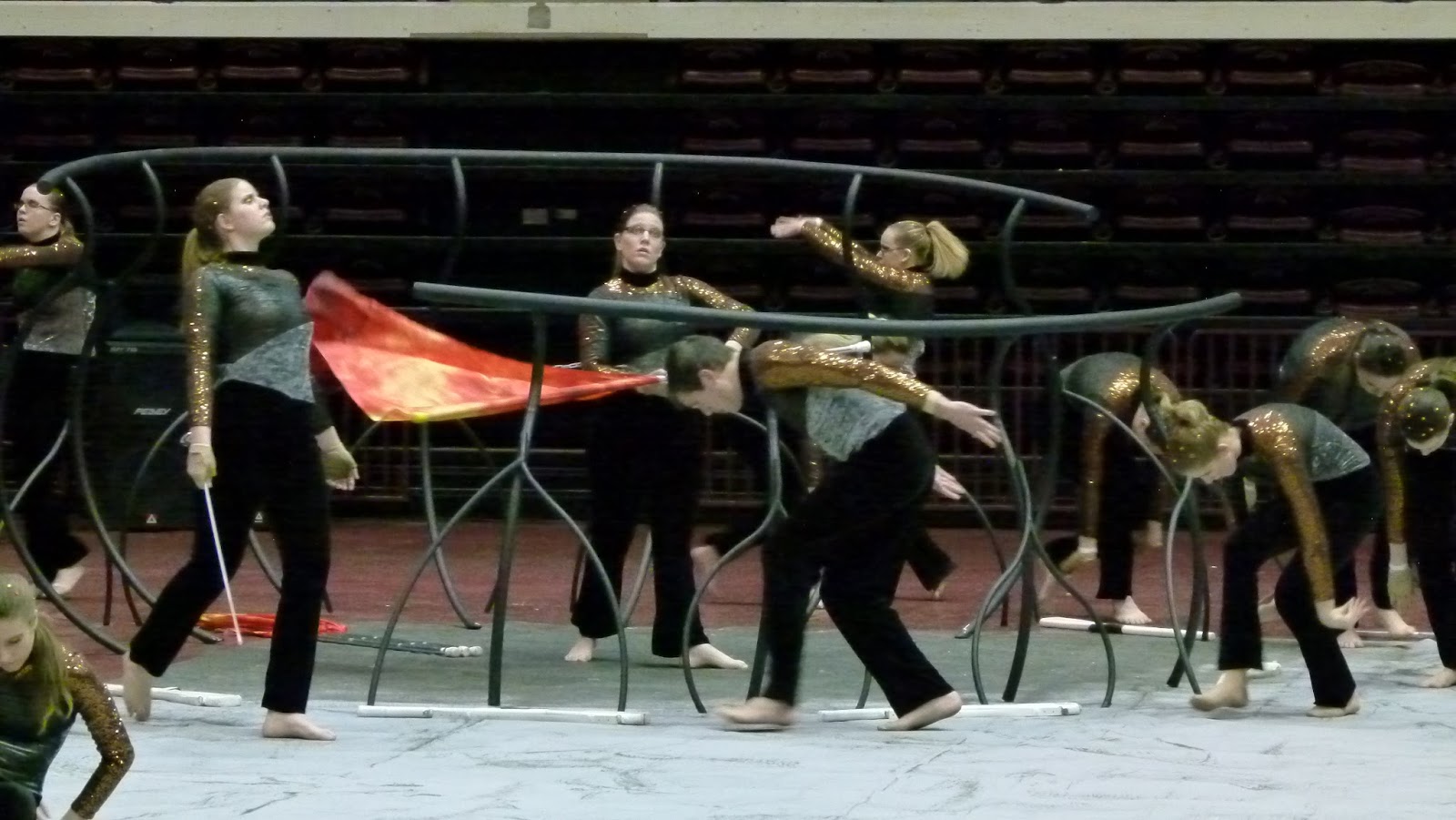 Marching Band / Winterguard Props: (Winterguard) The Cauldron