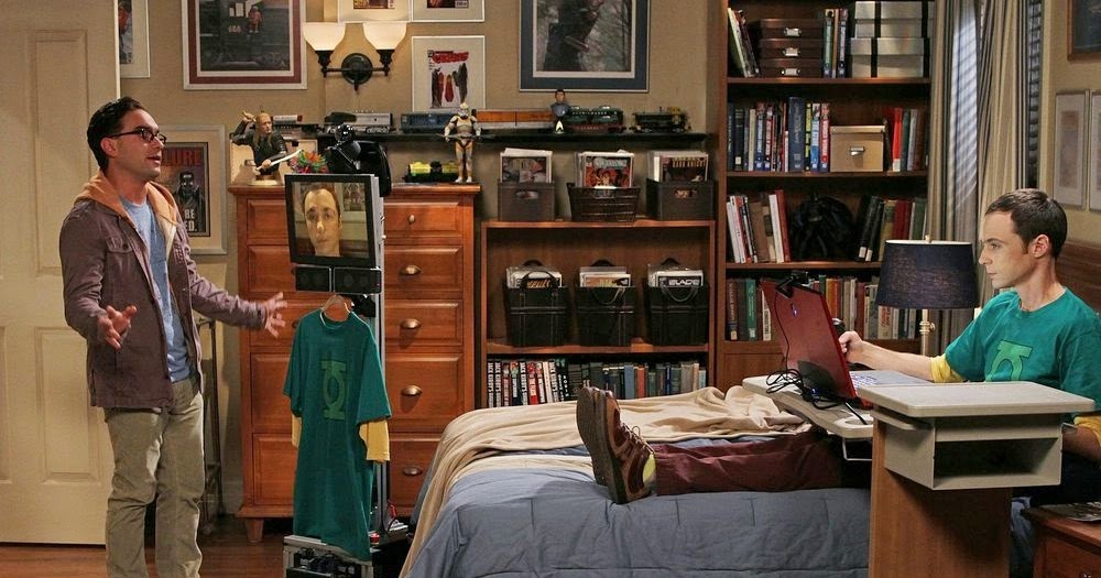 Book Girl: Nesting: Sheldon Cooper's Bedroom (Apartment 4A from The Big ...
