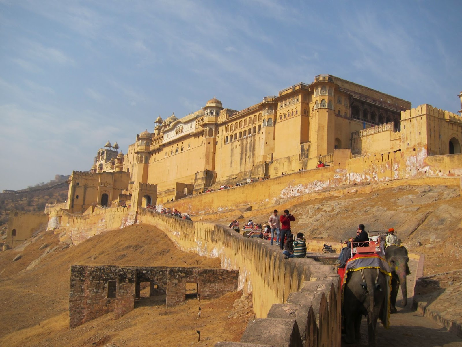 Worldtour 2011 - 2012: 14th February: Amber Fort and Brahma