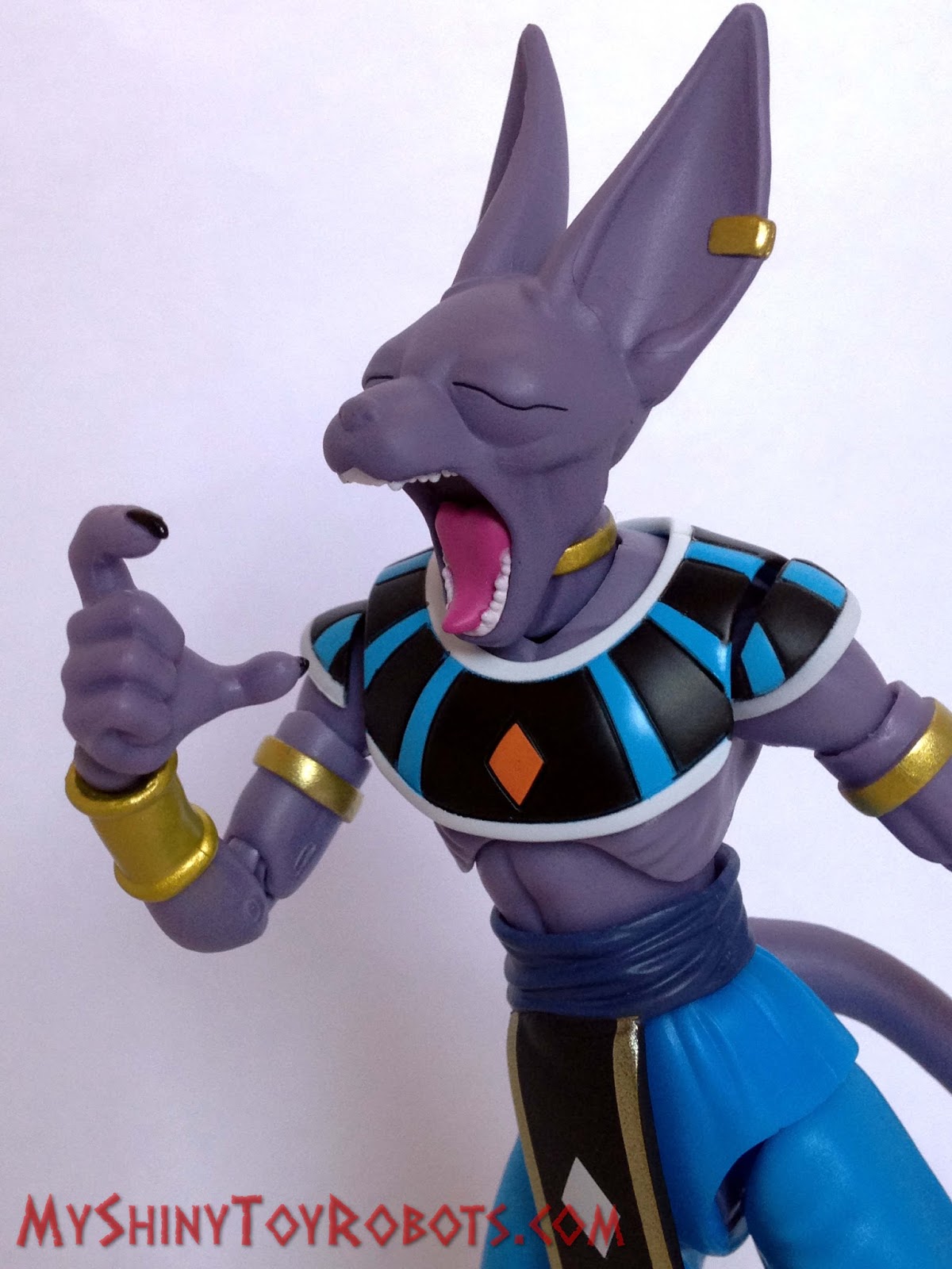 My Shiny Toy Robots: Toybox REVIEW: S.H. Figuarts Beerus
