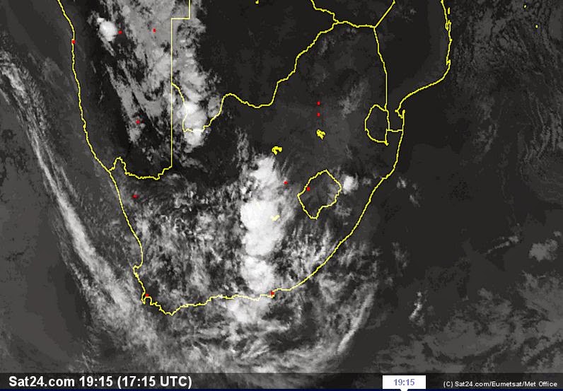 Mossel Bay Weather Observation, South Africa : SA Weather Satellite ...