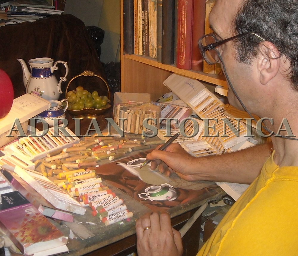 Pictor Adrian Stoenică - site vechi: Tehnică