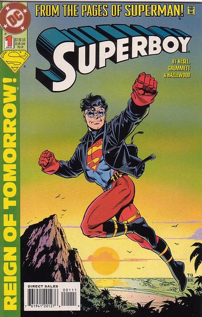 Comics And...Other Imaginary Tales: Comic Covers Sunday: Superboy '94