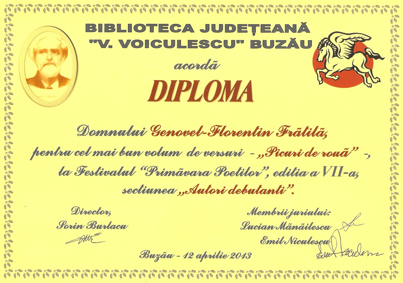 HAIKUurile mele: PICURI DE ROUĂ :cel mai bun volum de debut 2012!