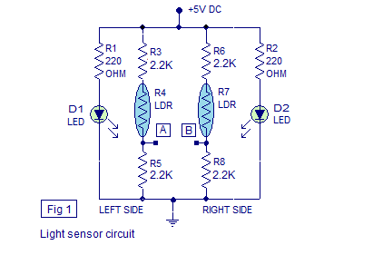 Electronics ckt updates: Line follower robot using 8051 microcontroller ...