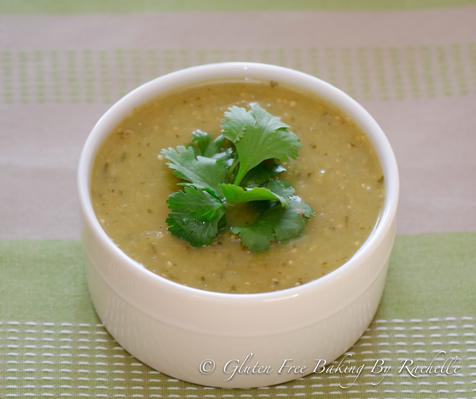 Gluten Free Baking By Rachelle: Roasted Salsa Verde