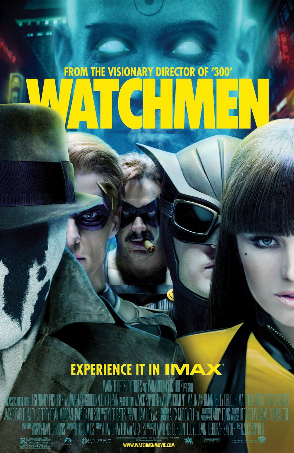The Geeky Nerfherder: Movie Poster Art: Watchmen (2009)