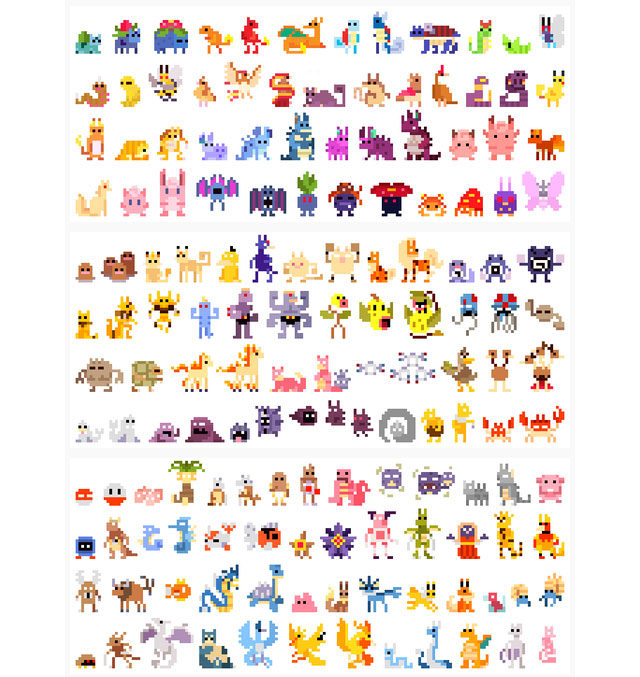 Nipponimes - 'Cause we Henshin your life: Pokémon: 151 monstrinhos em ...