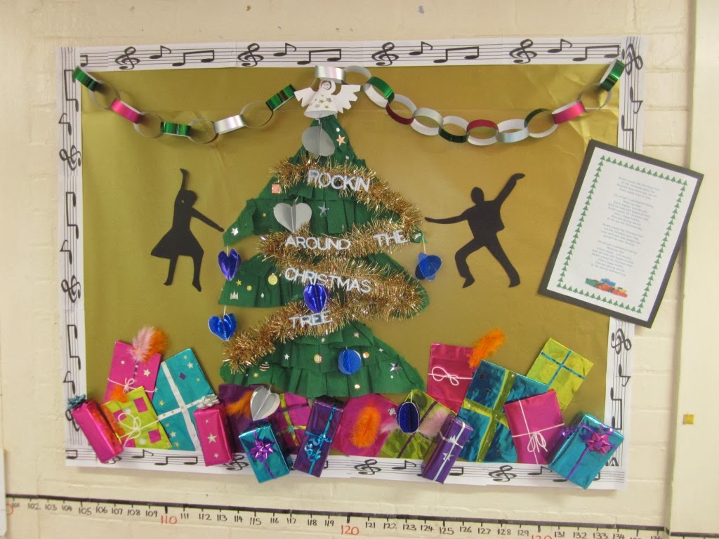 Christ Church School: Christmas displays