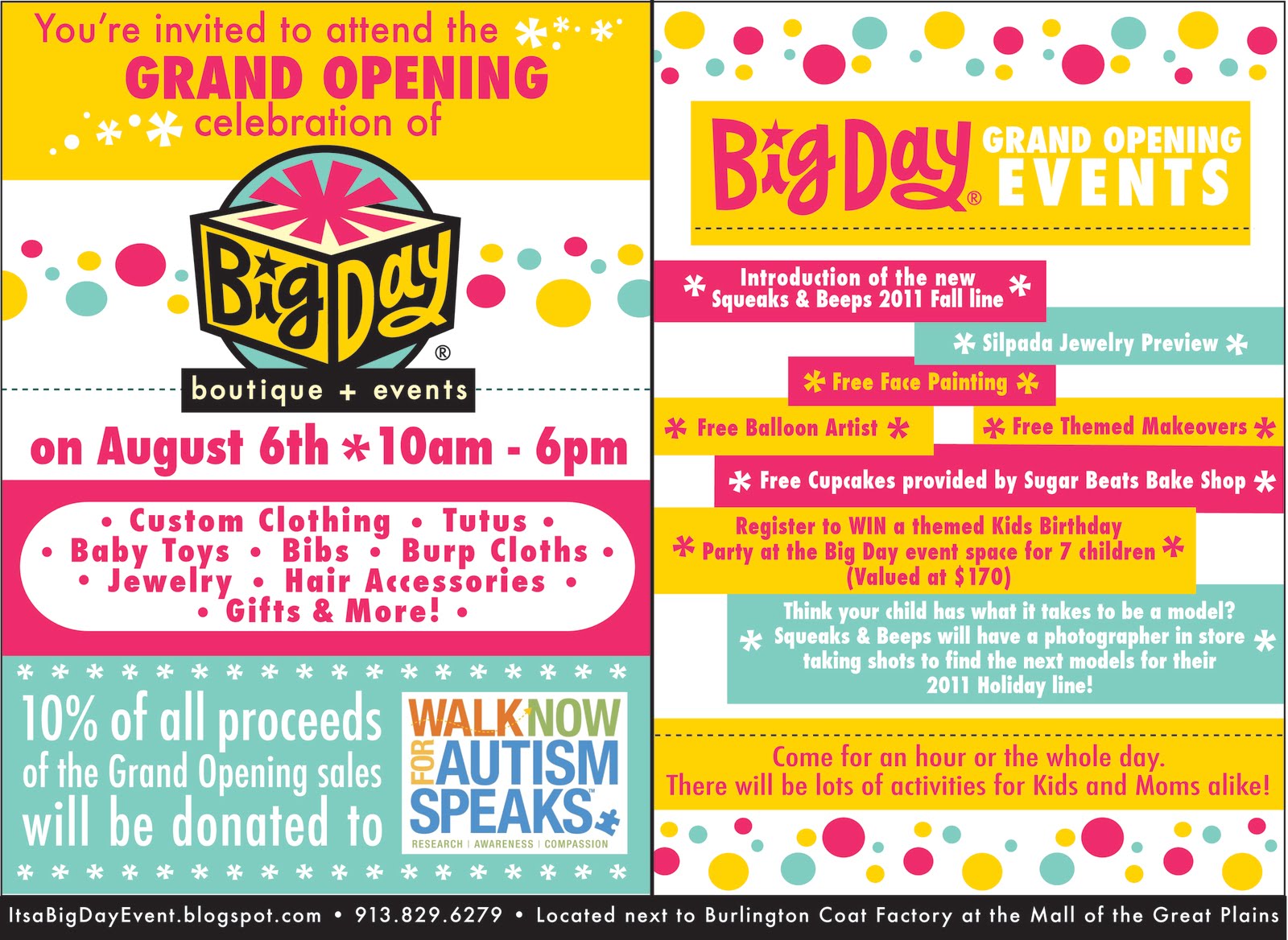 It's a Big Day Event: Grand Opening Celebration