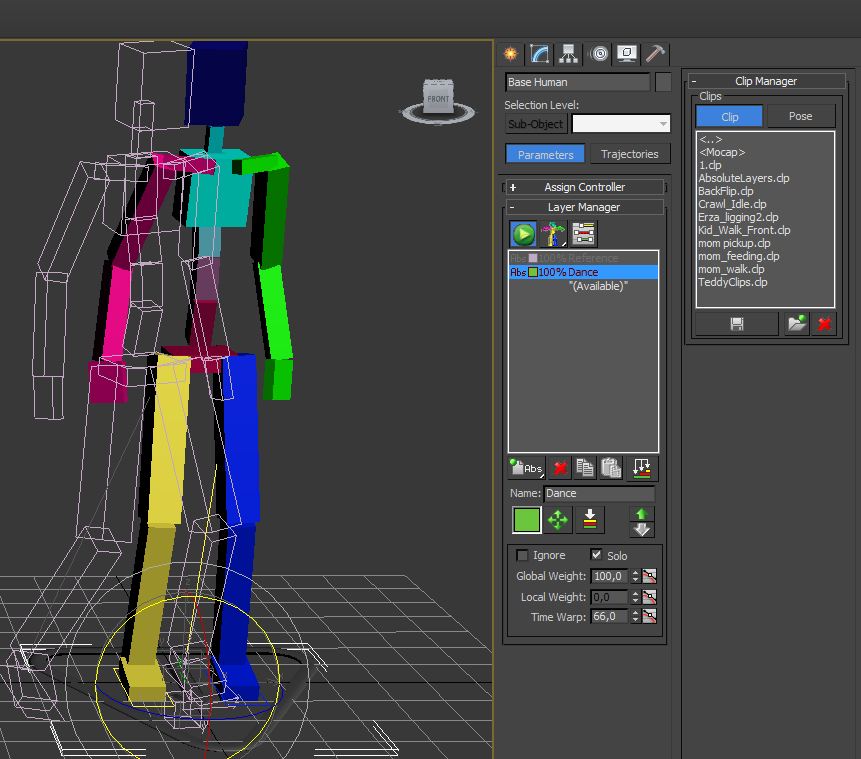 Espenkielland: Kinect Mocap Results