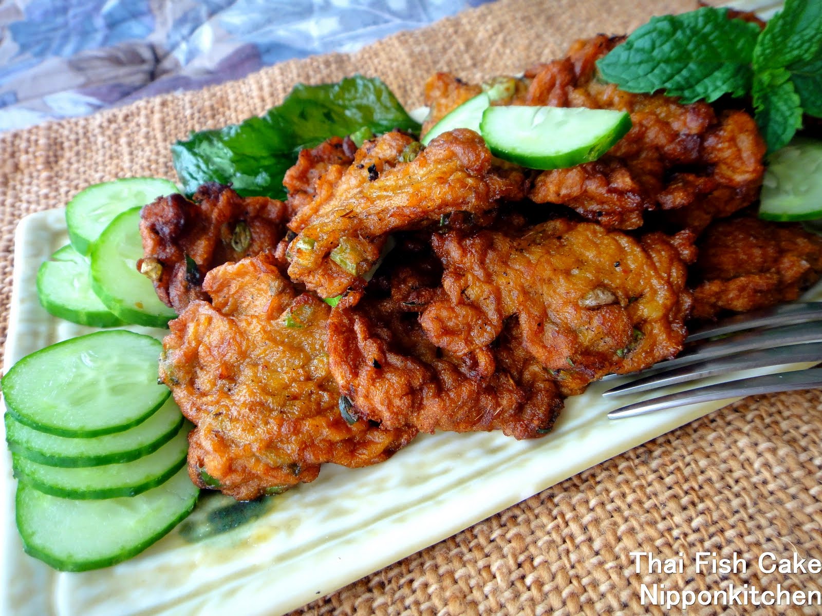 Thai Fish Cakes - Taste of Siam