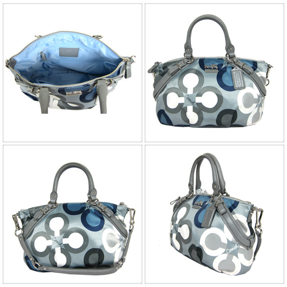 Fabulous Shoppe: Coach Madison Clover Print Sophia Satchel 15946