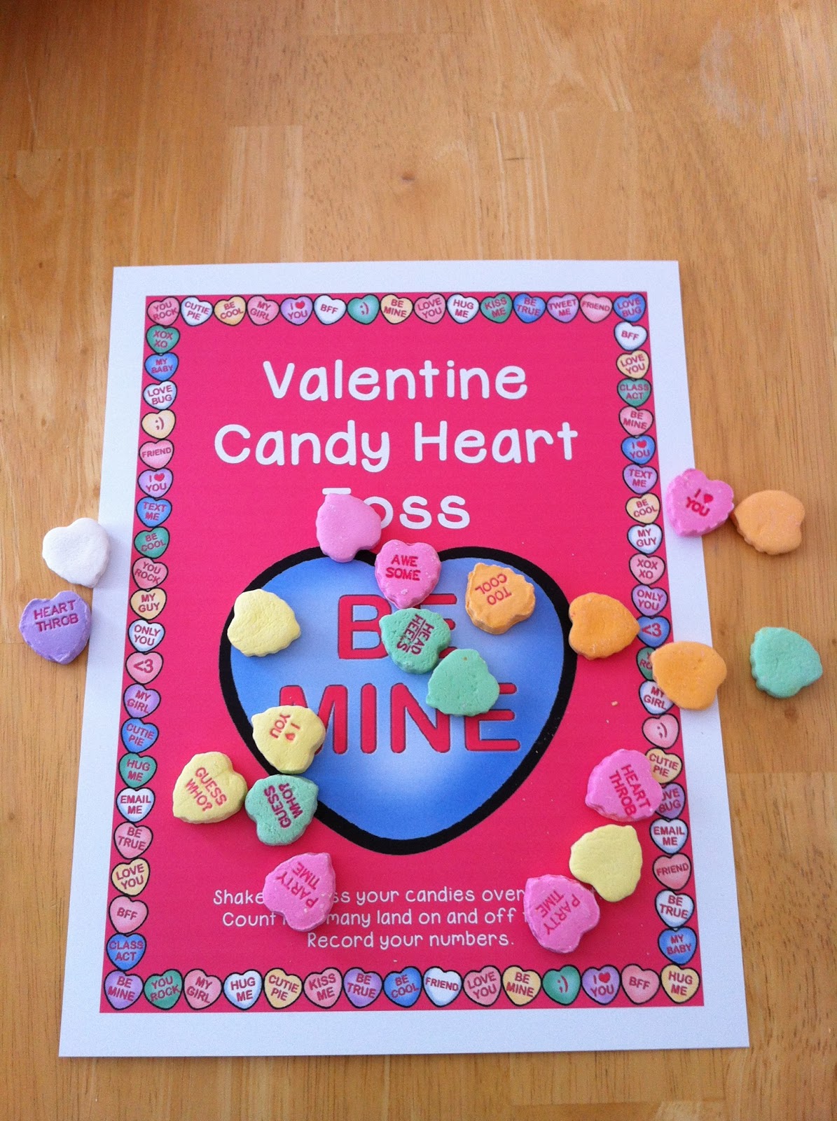 Creative Lesson Cafe: Valentine's Day Math Center Activity and a Giveaway