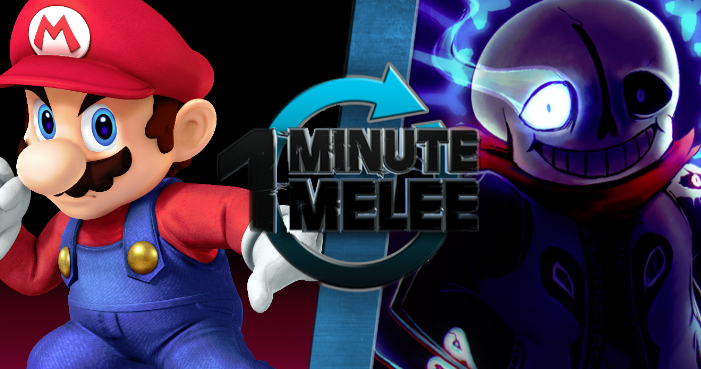 Future Blogs: One Minute Melee: Mario vs. Sans