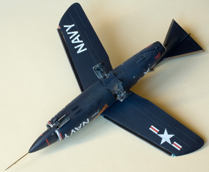AlexS Scale Aircraft Modelling: Grumman XF10F-1 Jaguar Model