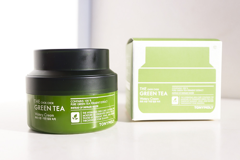 emptyfloor: Tony Moly The Chok Chok Green Tea Watery Cream review