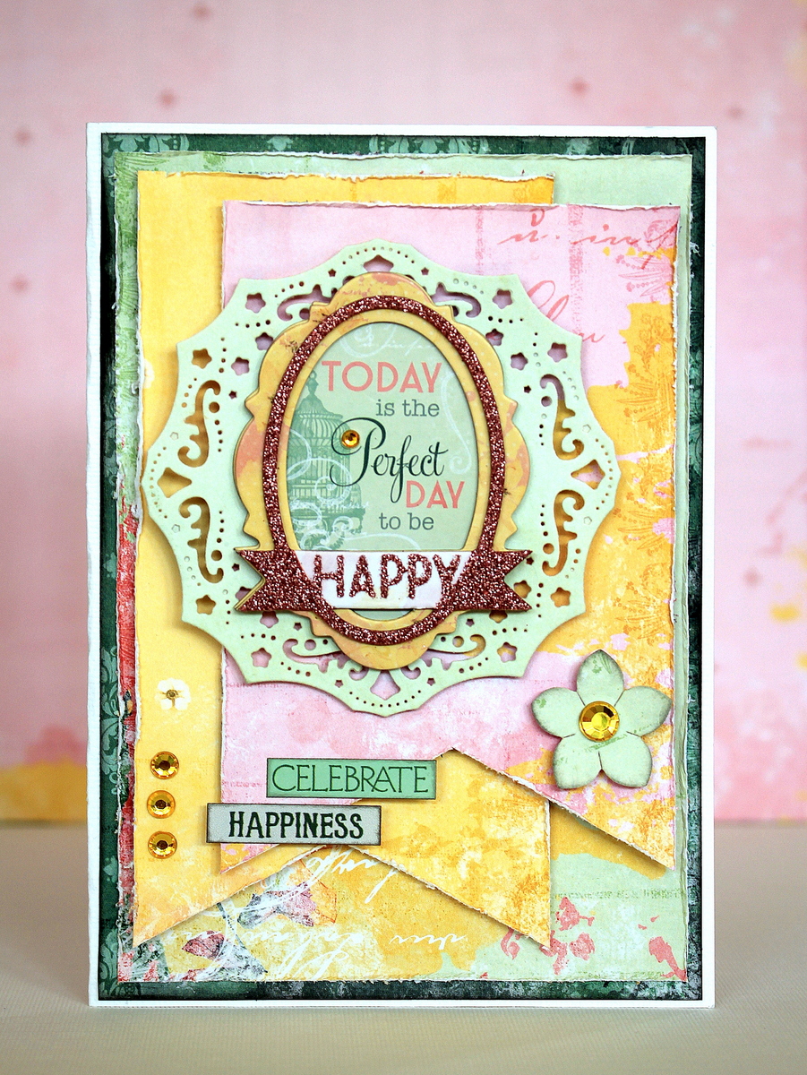 The BoBunny Blog: Sunshine Bliss Cards with Ulrika