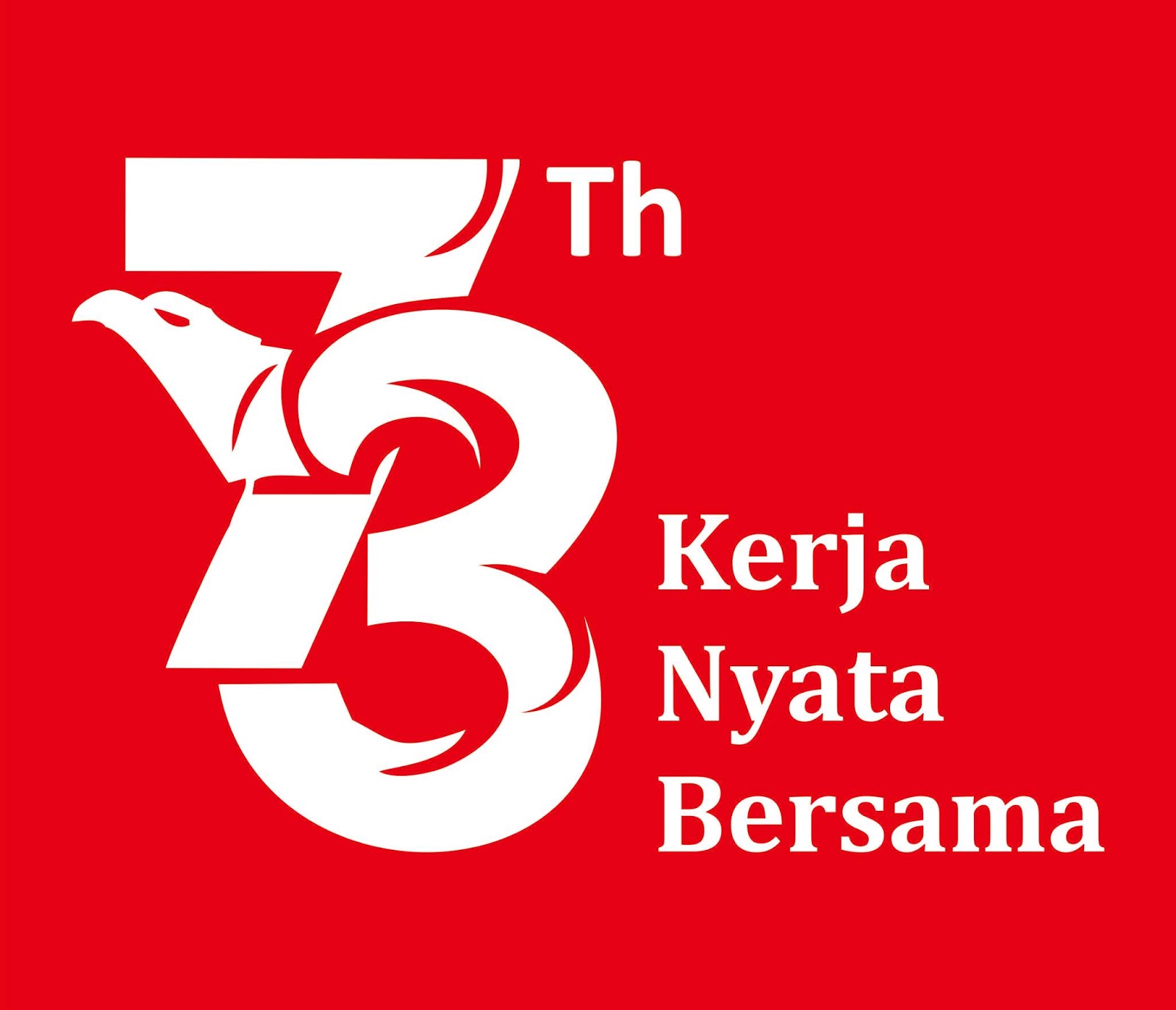 Logo HUT RI Ke 73 Tahun PNG HD - Biologizone