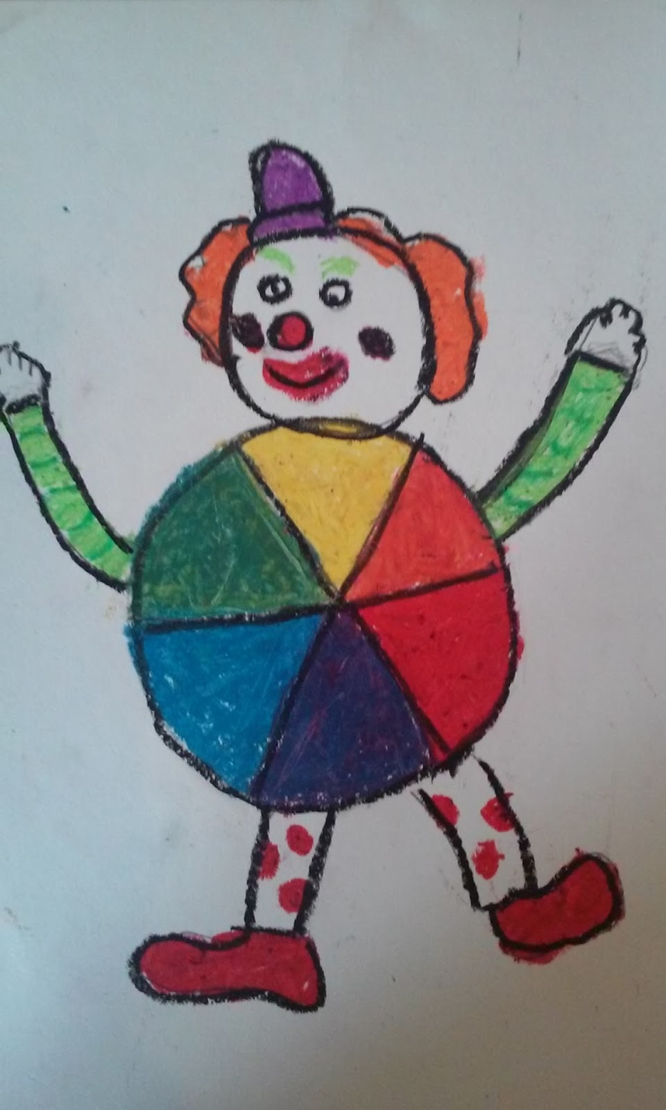 Primary Painters: Color Wheel Clowns