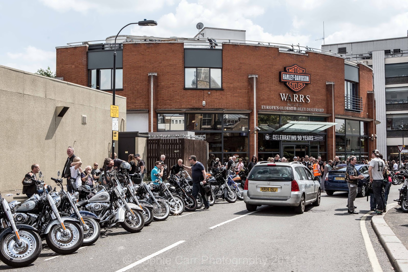 Sophie Carr's Photo Blog: Celebrating 90 Years at Warr's Harley-Davidson