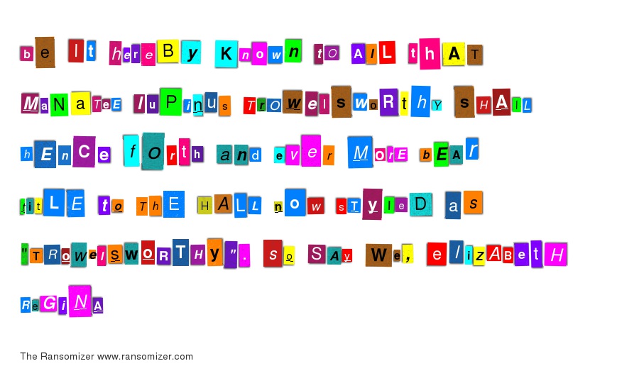Detritus of Empire: The Trials of the Trowelsworthys