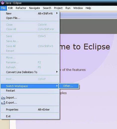 Вивчаю Java Eclipse як змінити Workspace та як його видалити