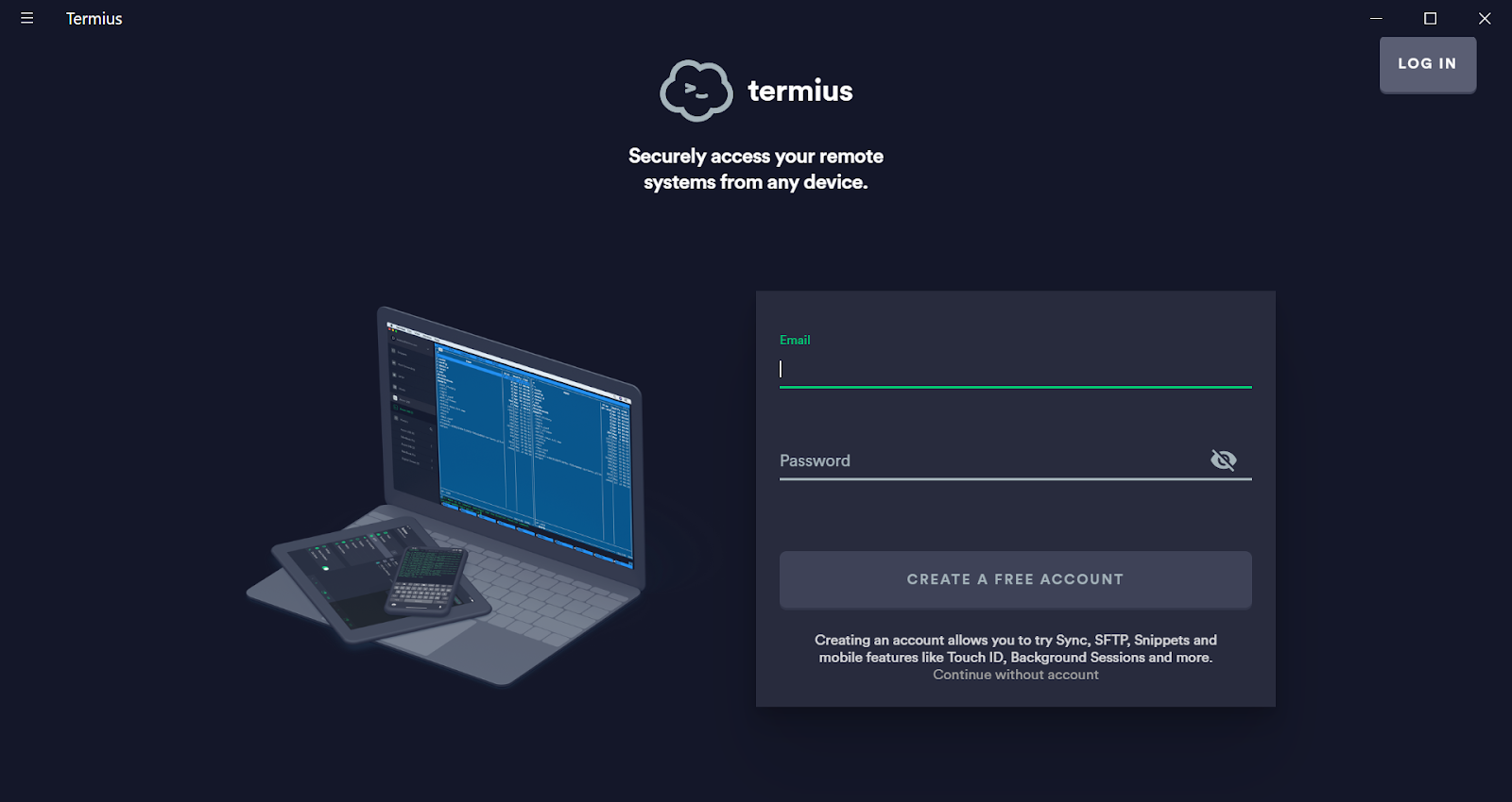 [Linux] 跨平台 SSH Client 工具 - Termius ~ m@rcus 學習筆記